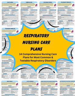 Comprehensive Nursing Care Plans for 14 Respiratory Disorders | Most C ...